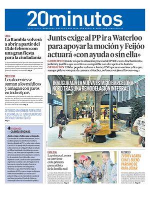 Portada Levante EMV de Hoy - Titulares y Noticias