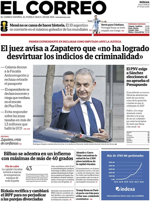 Portada ABC de Hoy - Titulares y Noticias