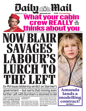 The Daily Telegraph Front Page Today - Headlines and News