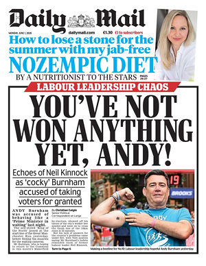 The Daily Telegraph Front Page Today - Headlines and News