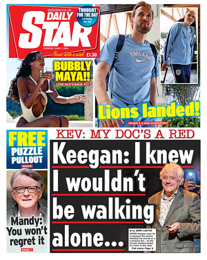Daily Mirror Front Page Today - Headlines and News