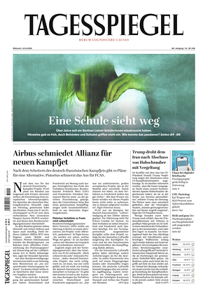 Titelseite von Bild heute - Schlagzeilen und Nachrichten
