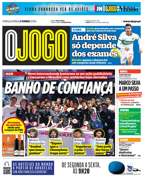 Capa de A Bola de Hoje - Títulos e Notícias