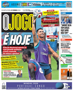 Capa de A Bola de Hoje - Títulos e Notícias