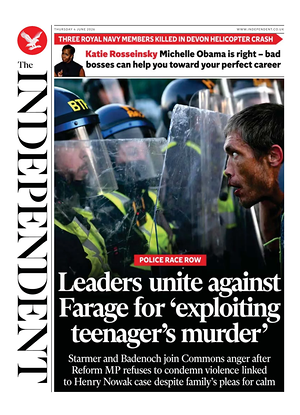 Today's UK Newspaper Front Pages - The Front Pager United Kingdom