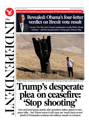 Today's UK Newspaper Front Pages - The Front Pager United Kingdom